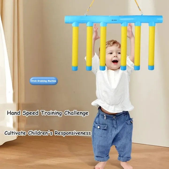 Practice Grasp Quick Reaction Challenge Falling Sticks Game Exercise ...