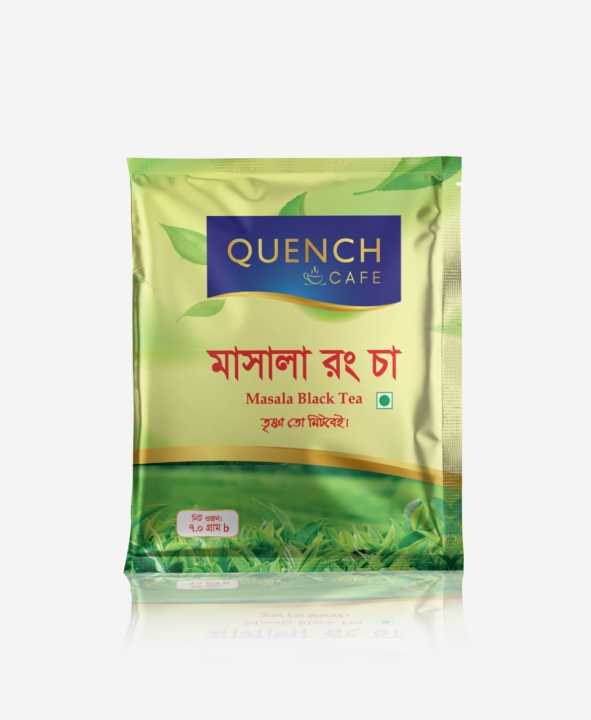 Quench cafe Masala Black Tea (Mini Pack) 7 gm 25 pcs | Daraz.com.bd