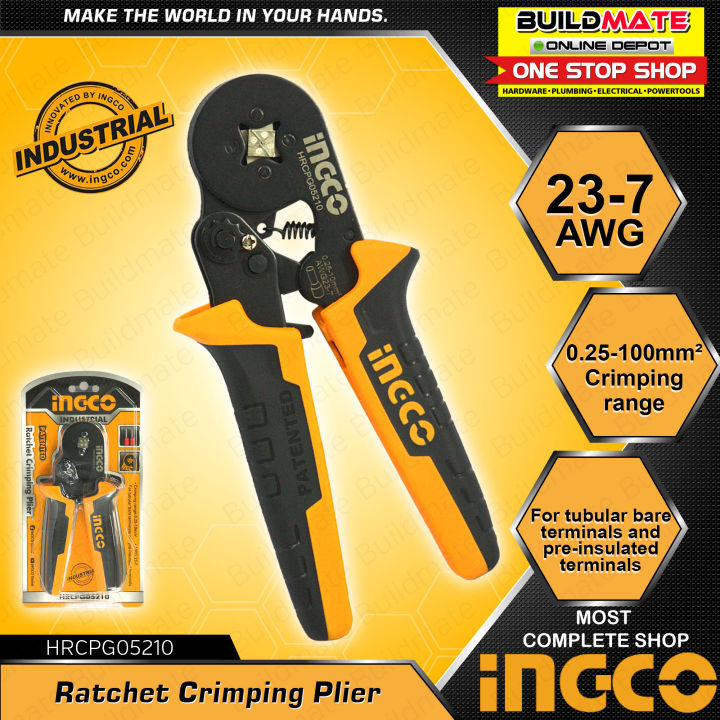 RATCHET CRIMPING PLIER INGCO-HRCPG05210 | Daraz.com.bd