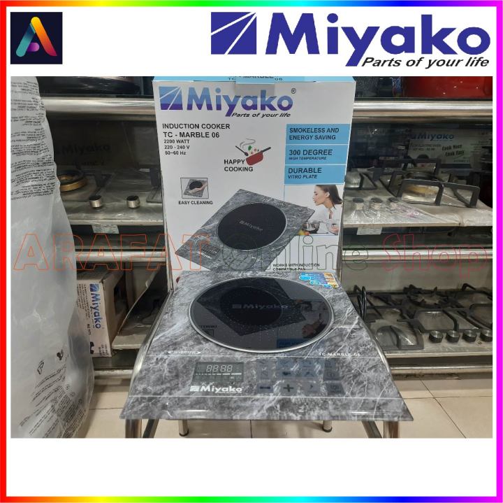 Miyako Induction Cooker Smokeless And Energy Savings [INVERTER] | Model ...