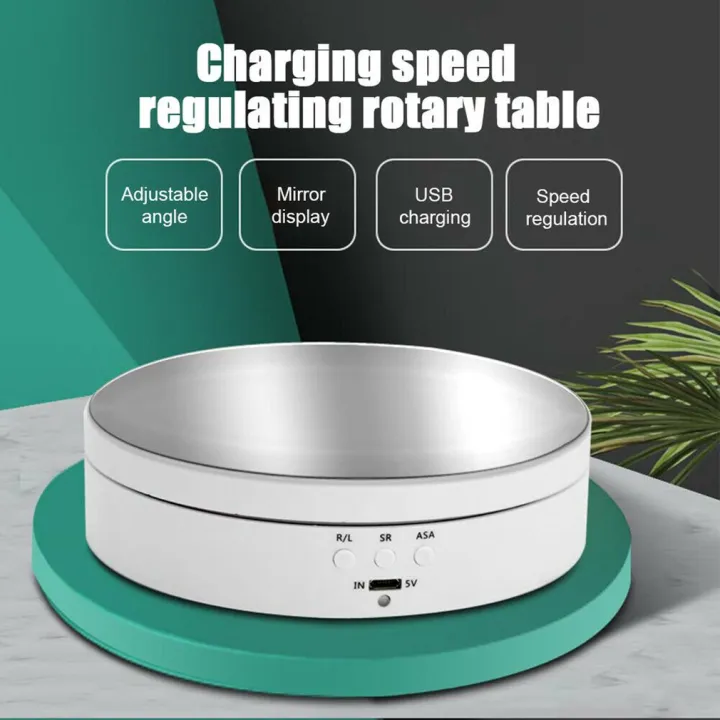 【Hot New Release】 3 Speed Electric Rotating Display Stand 360 Degree ...