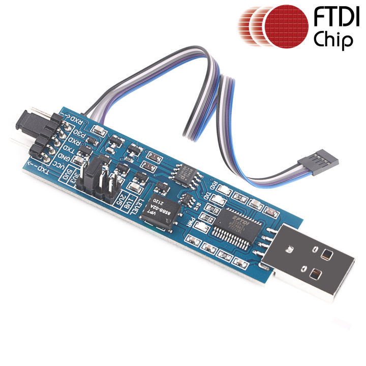 USB Serial Adapter 1.8V 2.5V 3.3V 5V TTL is Board FTDI 2.54mm Terminal Isolator UART Converter ...