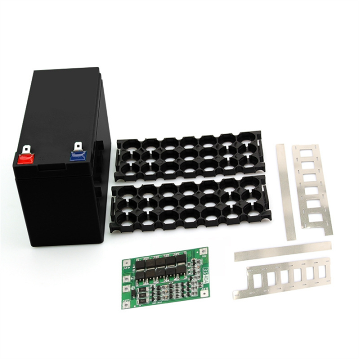 BMS 3S40A 3x7 18650 Battery Case Fixtures 12V Lithium Battery Storage ...