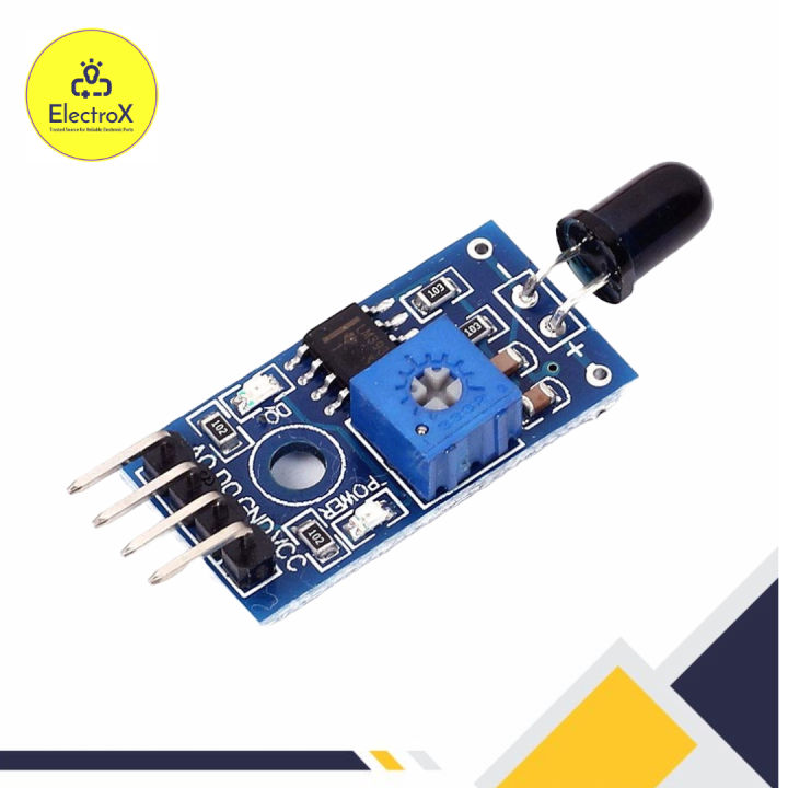 Ir Flame Detection Sensor Module Fire Detector Infrared Receiver Module