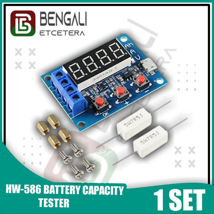 ZB2L3 / HW Battery Capacity Tester LED Digital Display 1.2V ~12V 18650 ...