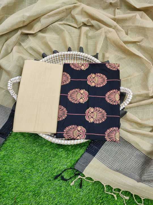 Block Print Cotton Shalwar Kameez For Women | Daraz.com.bd