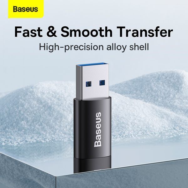 Baseus Ingenuity Series Mini OTG Adaptor USB 3.1 to Type-C Black ...