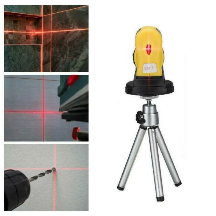 Practical Horizontal Vertical Line Infrared Laser Level with Tripod 360 ...