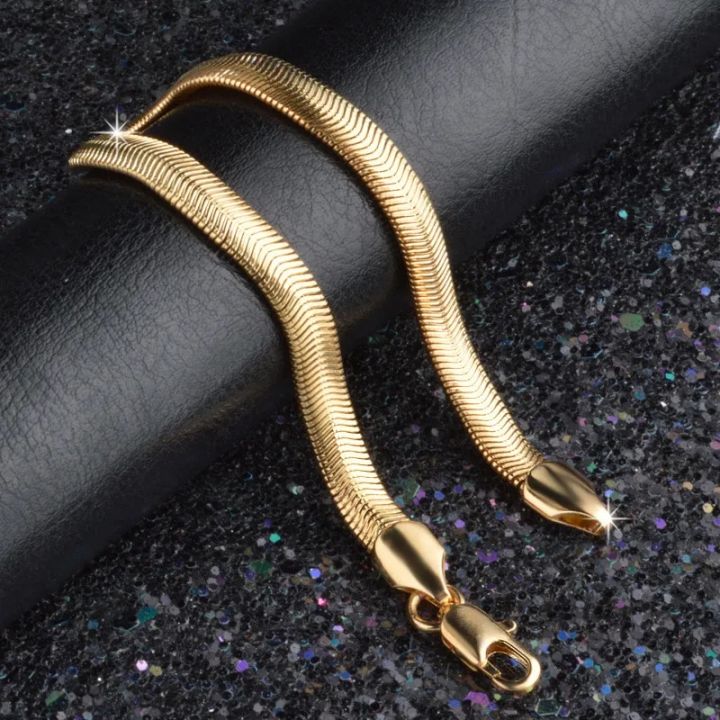 【3C VictoryEagle】Personalize Necklace Women Men Hip Hop Snake Link ...