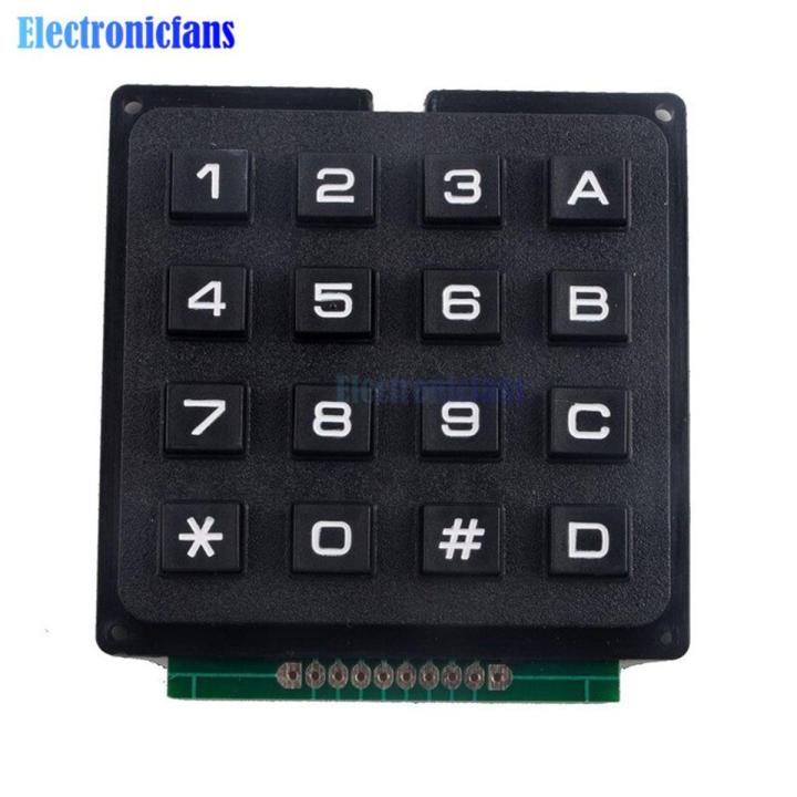 【Mary DAI Store】4 x 4 Matrix Array 16 Keys 4*4 Keypad Module Arduino | Daraz.com.bd