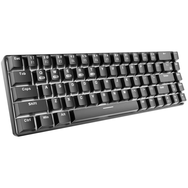 Mechanical Keyboard Driver-free 68 Keys 2.4GHz Bluetooth-compatible 4.0 ...