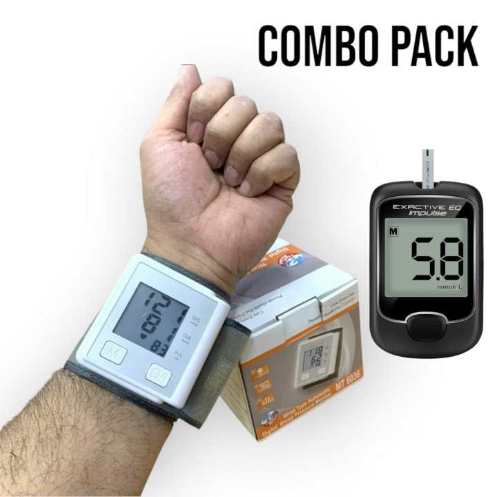 Fully Automatic Upper arm Digital Blood Pressure Monitor with ...