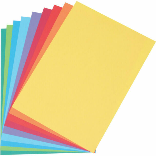 140 GSM A4 Sized Colour Papers_4 Colours(50 Pices) | Daraz.com.bd
