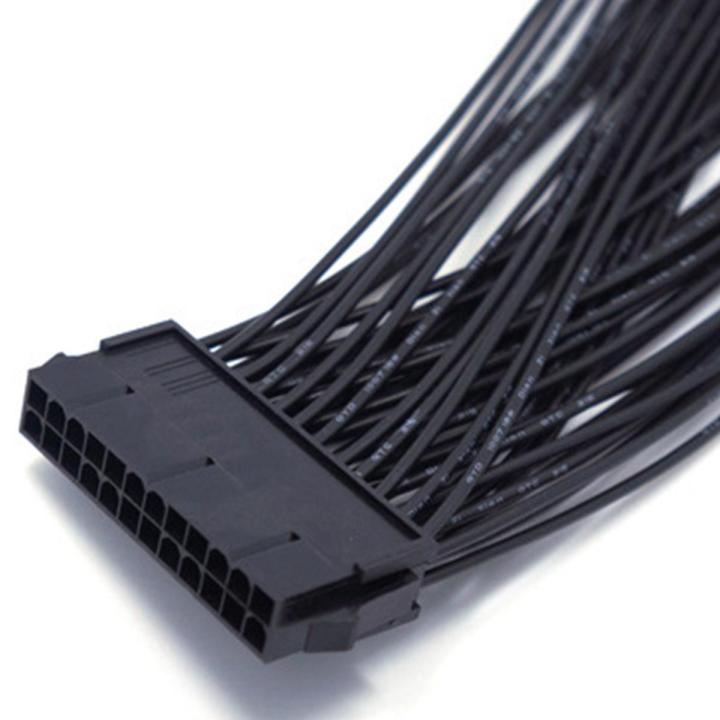 power extension cable 24 pin-3 x expansion cable-Black | Daraz.com.bd