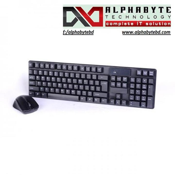 TJ-808 Wireless Computer Keyboard And Mouse Suit 2.4G | Daraz.com.bd