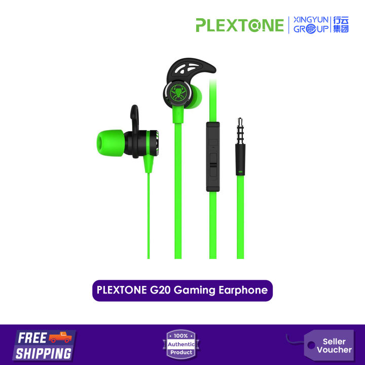 PLEXTONE G20 Inear Earphone With Microphone Wired Magnetic Gaming ...