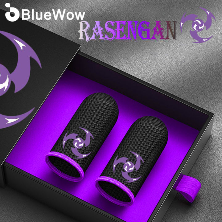 BlueWow Phoenix Customized Black Silver Fiber Gaming Finger Cots Are Super and Silky Feel A Must ...