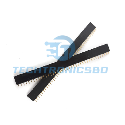 2/5/10 Pcs Female Header Connector 40×1 | 2.54mm Pitch Single Row ...