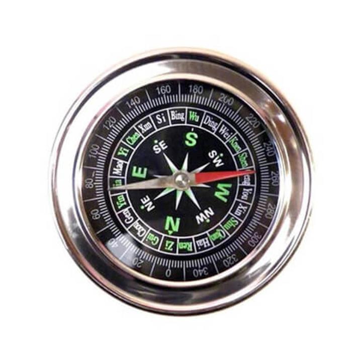 Small Magnetic Compass 50mm Full SS Travel Compass Daraz .bd