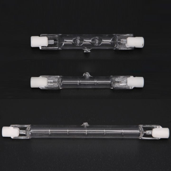 R7S Halogen Linear Light Bulb 100W/150W/500W 78mm/118mm Double Ended AC ...