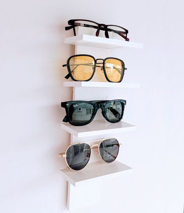 Wall Mounted Sunglass Holder - Sunglasses Storage Organizer Sunglasses ...