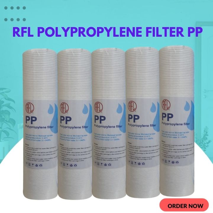 RFL Water Filter Kit- Polypropylene Filter PP-5 Piece | Daraz.com.bd