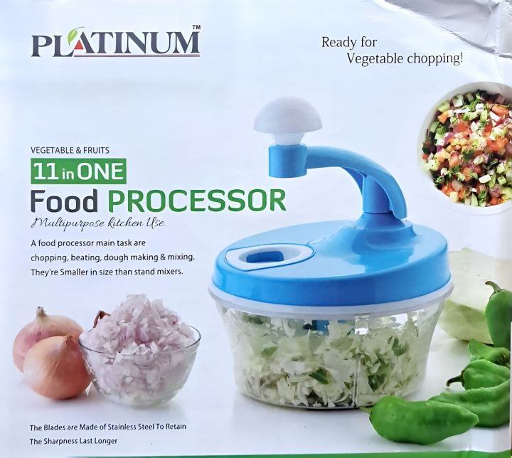 One Stop Shop Chopper, Blender, Atta Maker, Dough Kneader Manual Food ...
