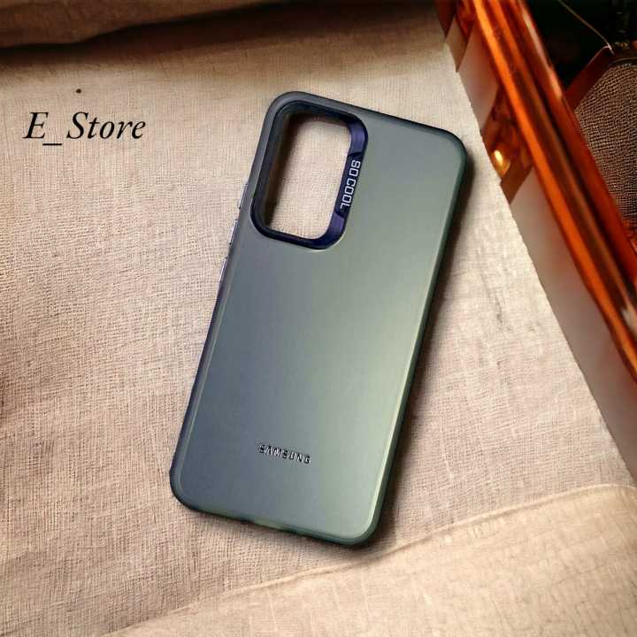 For Samsung Galaxy A25 5G Ultra Hybrid Matte Frosted Translucent Back ...