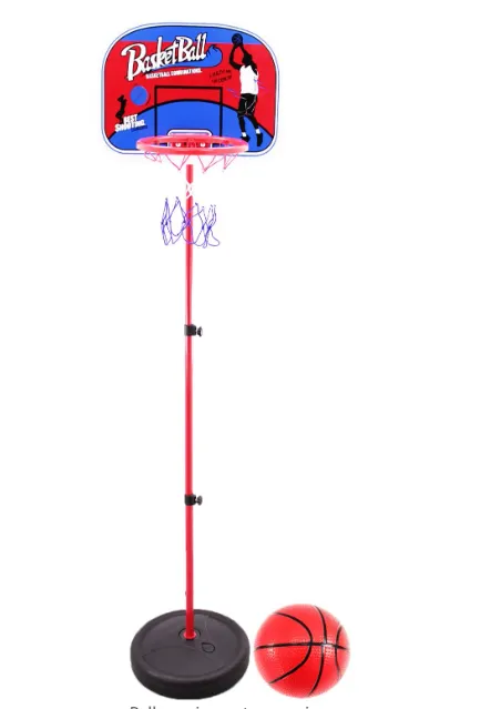 Adjustable 160cm Kids Basketball Back Board Stand & Hoop Set For ...