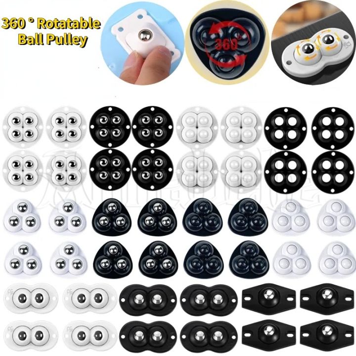 Self Adhesive Furniture Moving Casters Storage Box Handling Silent ...