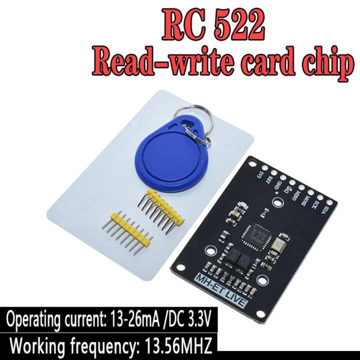 【happy one】MINI RFID module RC522 Kits S50 13.56 6cm Tags Write & Read ...