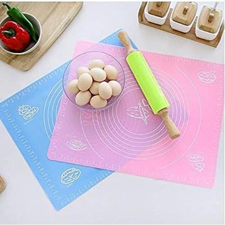 High Quality Silicone Cake Fondant Rolling Mat- 40 X 50 CM | Daraz.com.bd