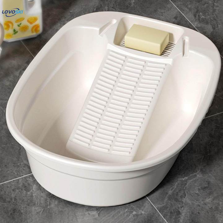 Washboard Basin Home Washtub Washboard Basin for Clothes Blouses ...