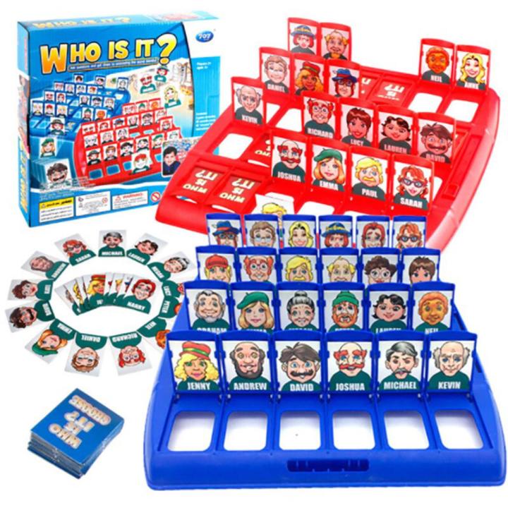 【happy one】Family Guessing Games Who Is It Classic Board Game Toys ...