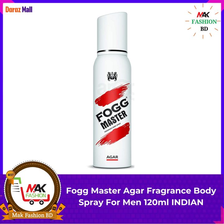 Fogg Master Agar Fragrance Body Spray For Men 120ml INDIAN | Daraz.com.bd