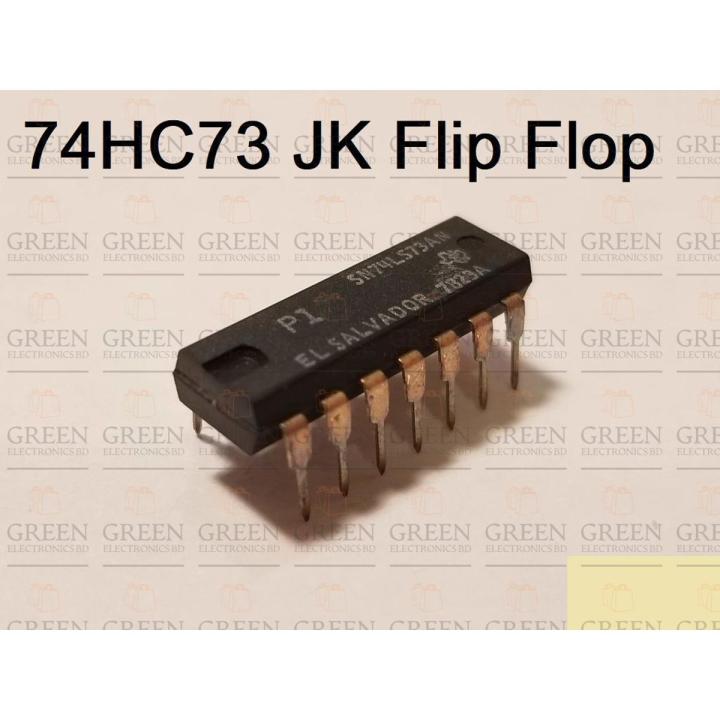 2Pcs 7473 SN74HC73N 74HC73 74LS73 Flip Flop Dual In Line Package DIP 14 Pin IC | Daraz.com.bd