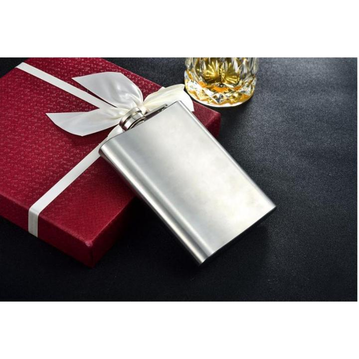Mini Hip Flask 8oz Stainless Steel Metal Outdoor Portable Alcohol Flask ...