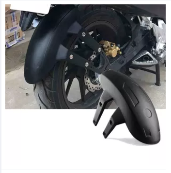 Universal Motorcycle Rear Wheel Cover Tyre Guard Mudguard And Bracket ...