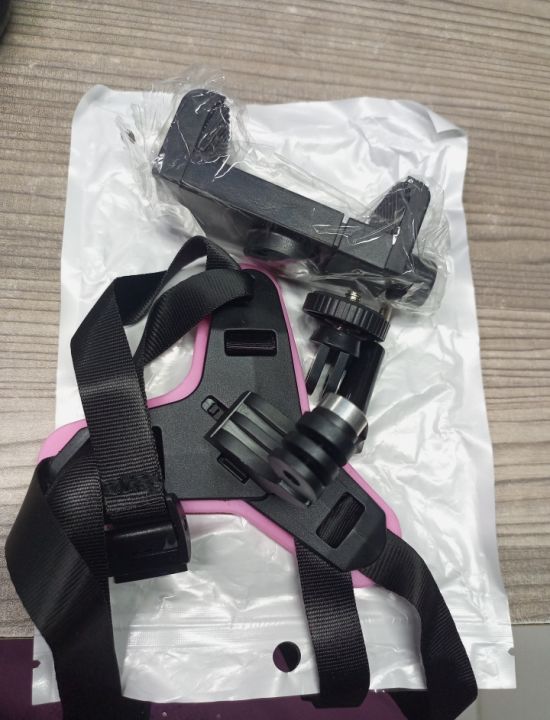 PREMIUM Helmet Chin Mobile Mount with Phone holder for Action Camera ...