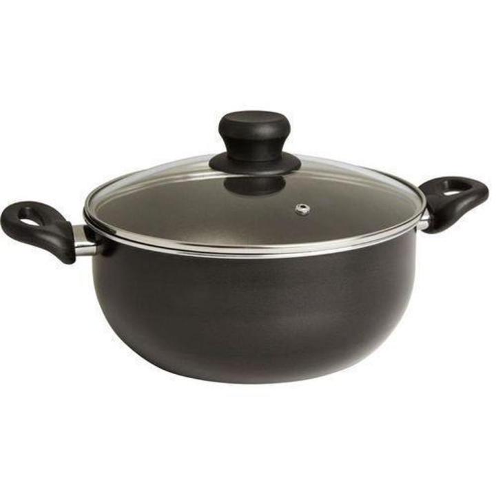 Non Stick 36 CM Casserole - Black | Daraz.com.bd