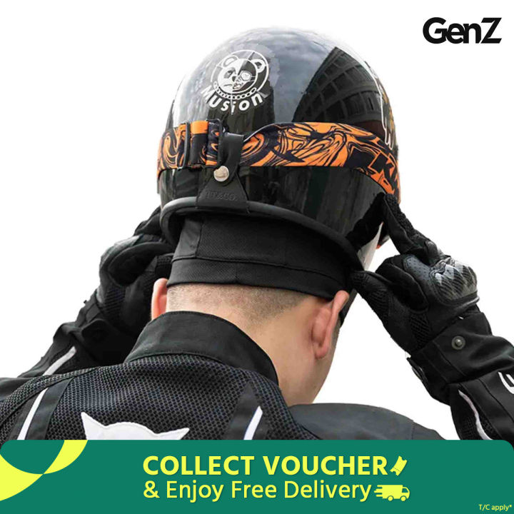 GenZ Premium Helmet Inner Cap Quick Dry Comfortable Breathable Ultra ...