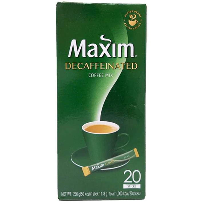 Maxim Decaffeinated Coffee Mix-236gram (11.8gram 20 Stick) | Daraz.com.bd
