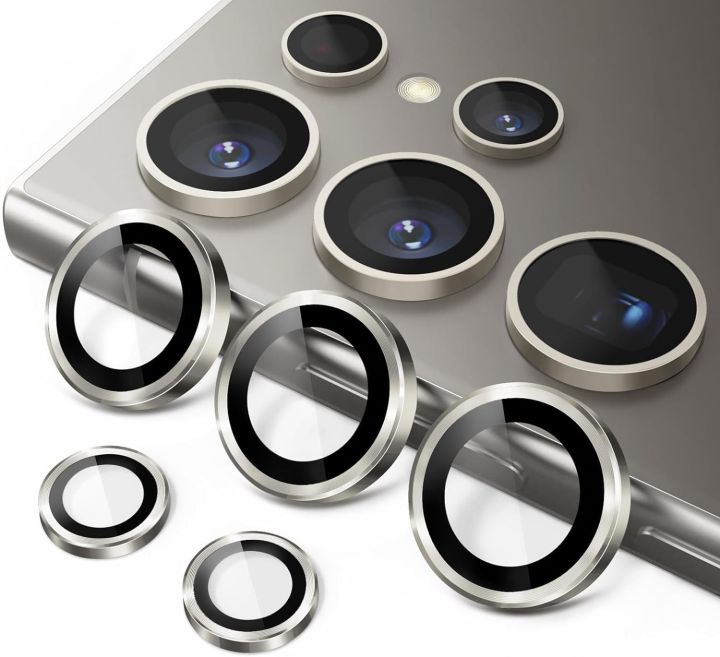 Camera Lens Protector for Samsung Galaxy S24 Ultra Individual Metal ...