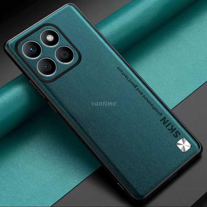 Vantime for Honor X8B Case Synthetic Leather Slim Matte Cover | Daraz ...