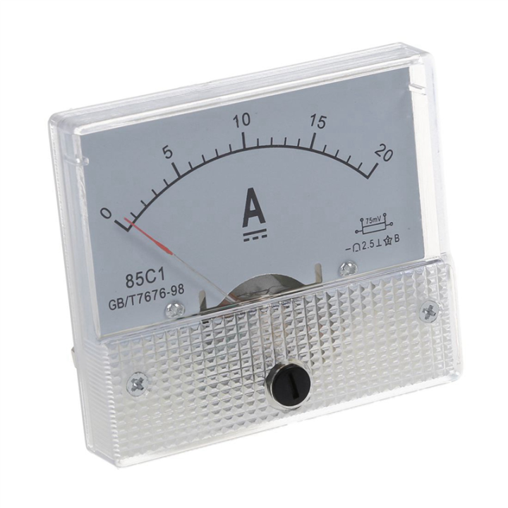 3X New 20A Analog Ampere Panel Meter Current Amp | Daraz.com.bd