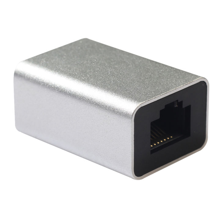 RJ45 Straight Through Coupler With CAT6 Gigabit Connector For Network ...
