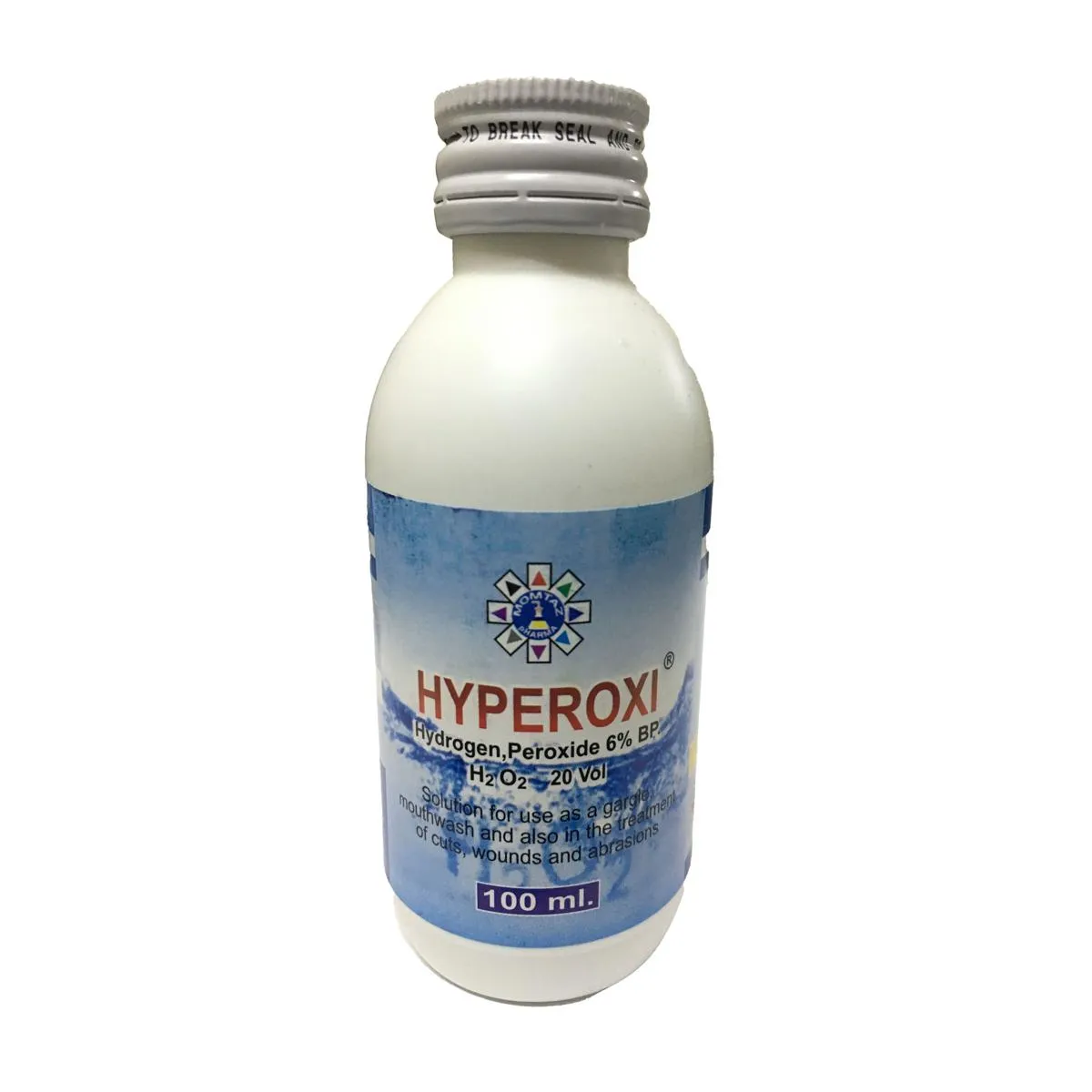 100 ml Hydrogen Peroxide Solution, Momtaz Hyperoxi, mouthwash H202 ...