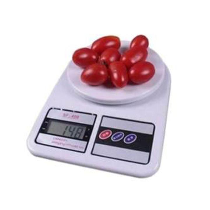 Kitchen Digital Weight Scale - White | Daraz.com.bd
