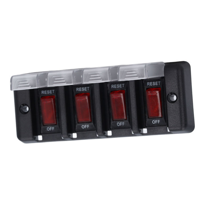 Switch Control Panel Rocker Switch Panel Waterproof And Dustproof Cover ...