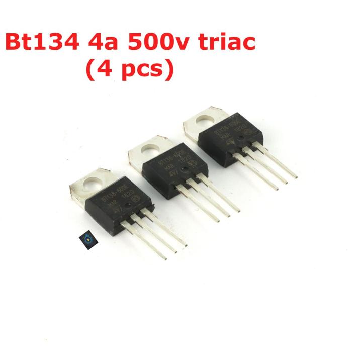 Bt134 4a 500v triac (4 pcs) | Daraz.com.bd